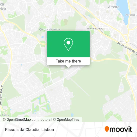 Como chegar a Rissois da Claudia em Seixal por autocarro, comboio ou metro?