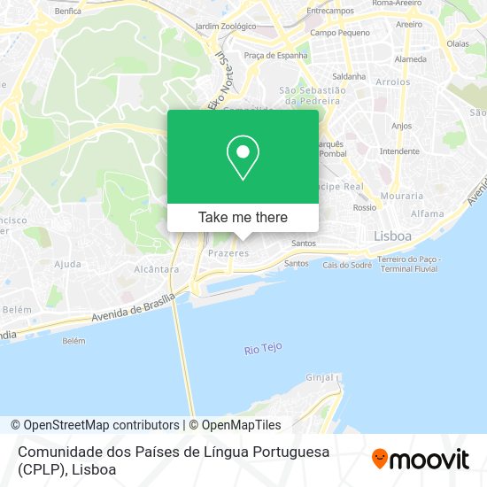 Como chegar a Comunidade dos Países de Língua Portuguesa (CPLP) em ...