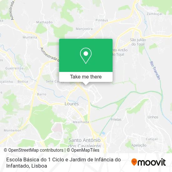 Como chegar a Escola Básica do 1 Ciclo e Jardim de Infância do ...