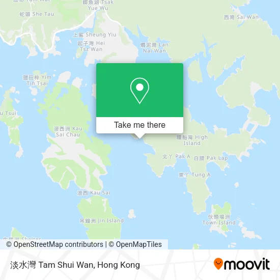 How to get to 淡水灣 Tam Shui Wan with public transit?