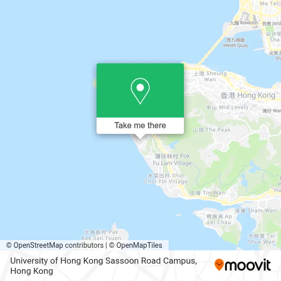 How to Get to University of Hong Kong Sassoon Road Campus in Southern ...
