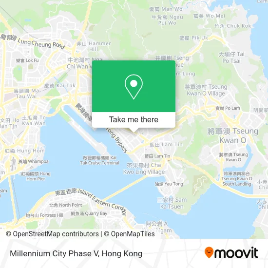 How to Get to Millennium City Phase V in Kwun Tong by Subway or Bus?
