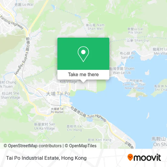 How to Get to Tai Po Industrial Estate by Bus?