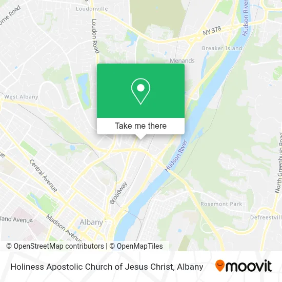¿Cómo llegar a Holiness Apostolic Church of Jesus Christ en Albany en ...