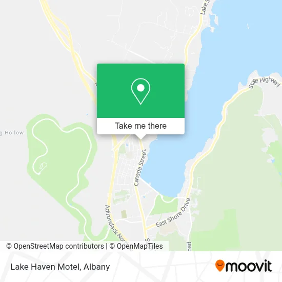 ¿Cómo llegar a Lake Haven Motel en Albany en autobús?