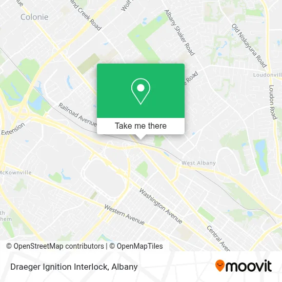 ¿Cómo llegar a Draeger Ignition Interlock en Albany en autobús?