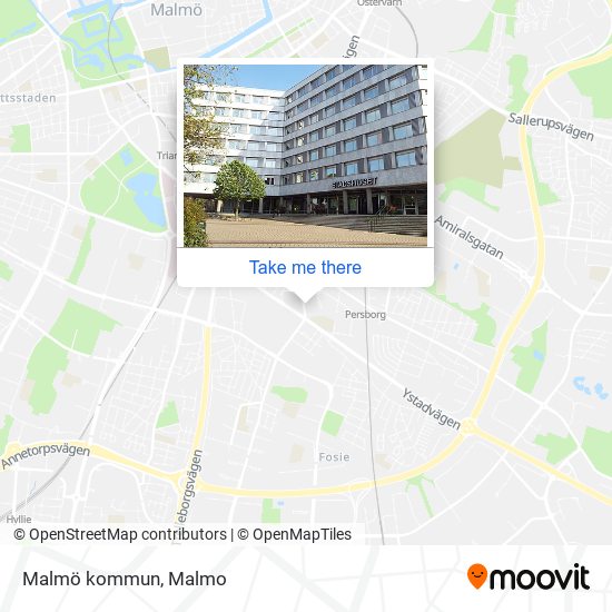 How to get to Malmö kommun by Bus or Train?