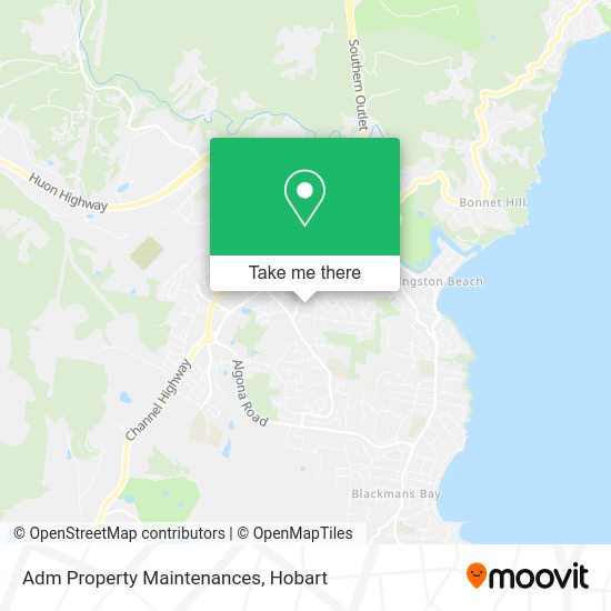 How to Get to Adm Property Maintenances in Kingborough by Bus?