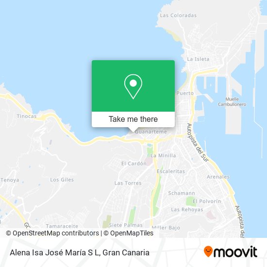 How to get to Alena Isa José María S L in Las Palmas De Gran Canaria by ...