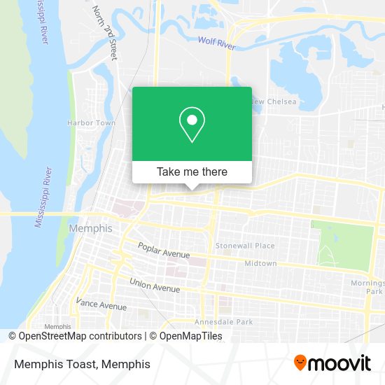 ¿Cómo llegar a Memphis Toast en autobús?