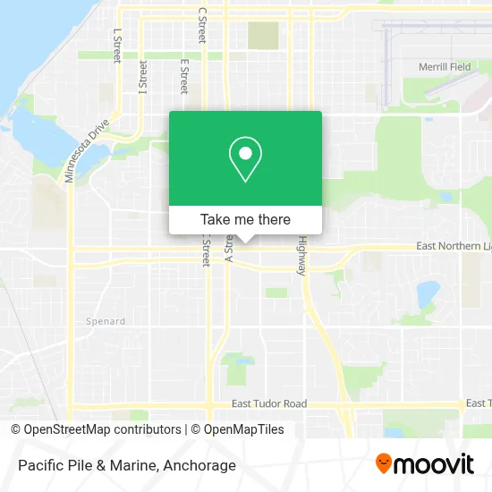 ¿Cómo llegar a Pacific Pile & Marine en Anchorage en autobús?