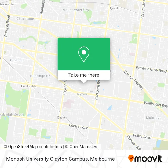 How to Get to Monash University Clayton Campus by Bus, Train or Tram?