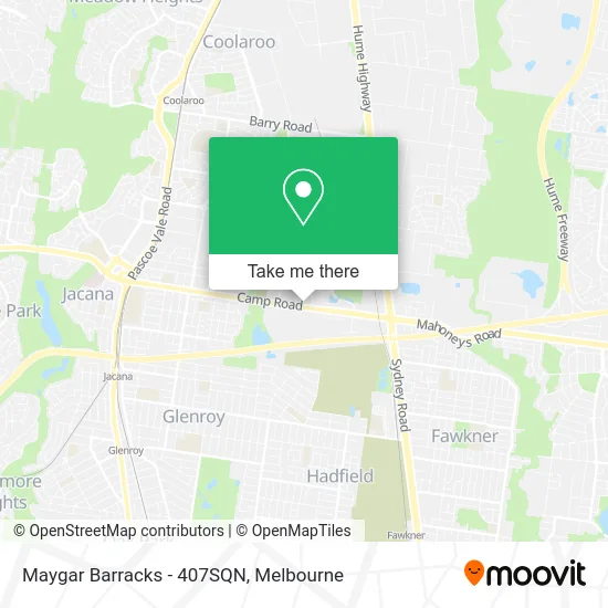 How to Get to Maygar Barracks - 407SQN in Broadmeadows by Bus, Train or ...