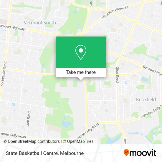 How to Get to State Basketball Centre in Wantirna South by Bus or Train?