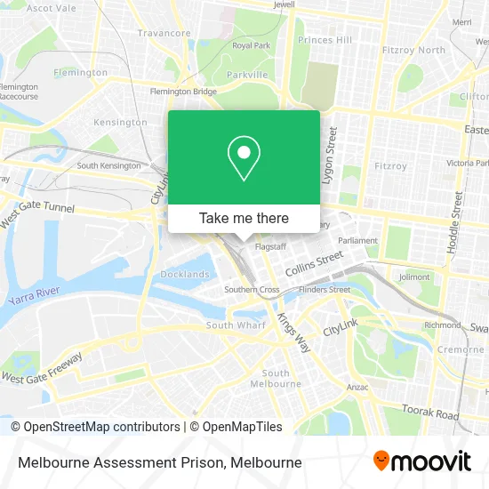 How to Get to Melbourne Assessment Prison in West Melbourne by Train ...