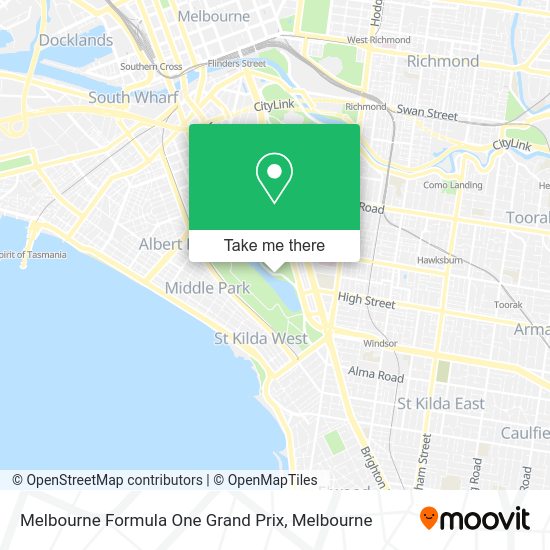 How to get to Melbourne Formula One Grand Prix in Albert Park by bus ...