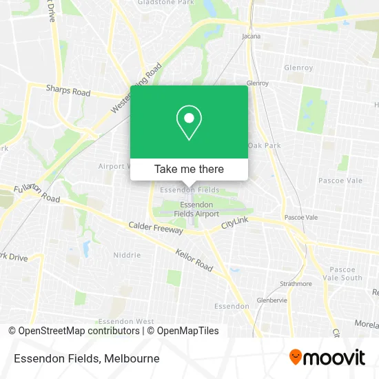 How to Get to Essendon Fields in Strathmore by Bus, Tram or Train?