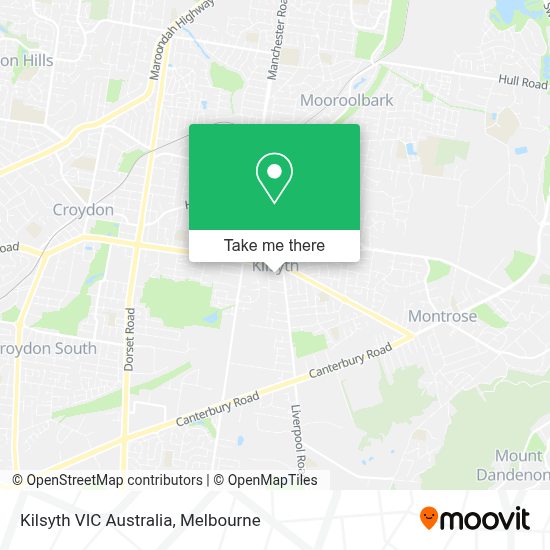 How to Get to Kilsyth VIC Australia by Bus or Train?