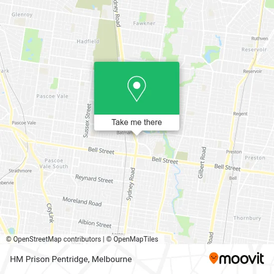 How to Get to HM Prison Pentridge in Coburg by Tram, Bus or Train?