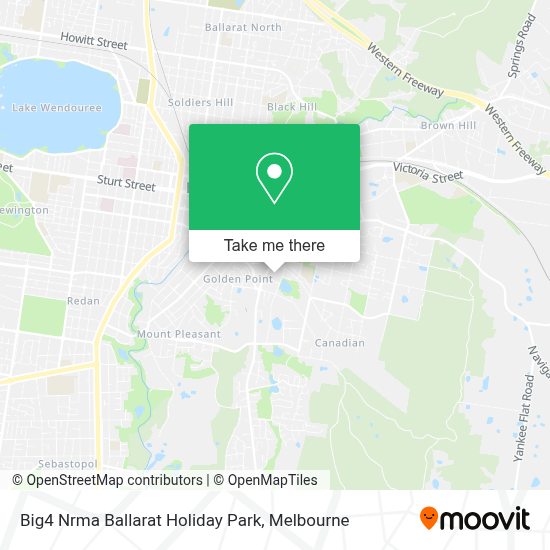How to Get to Big4 Nrma Ballarat Holiday Park in Golden Point (Ballarat ...