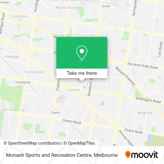 How to Get to Monash Sports and Recreation Centre in Clayton by Bus ...
