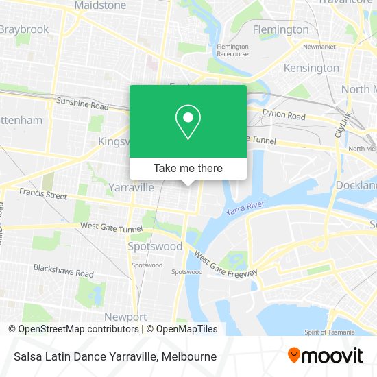 How to get to Salsa Latin Dance Yarraville by train, bus or tram?