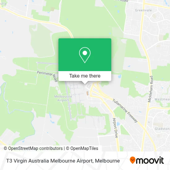 How to Get to T3 Virgin Australia Melbourne Airport in Melbourne ...