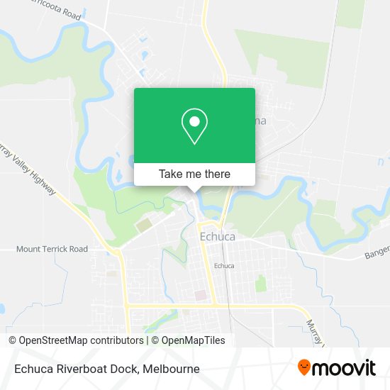How to Get to Echuca Riverboat Dock in Melbourne by Bus or Train?