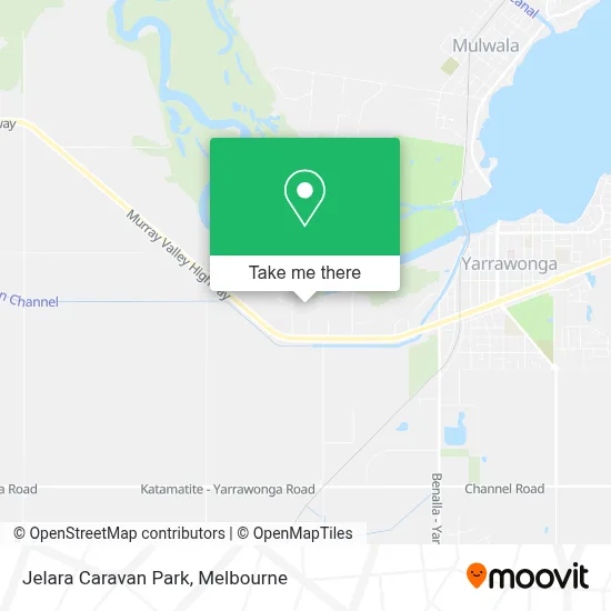 How to get to Jelara Caravan Park with public transport?