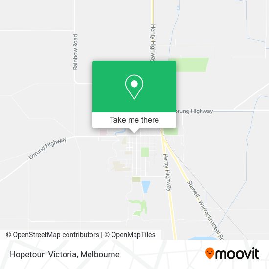 How to Get to Hopetoun Victoria in Warracknabeal by Bus or Train?