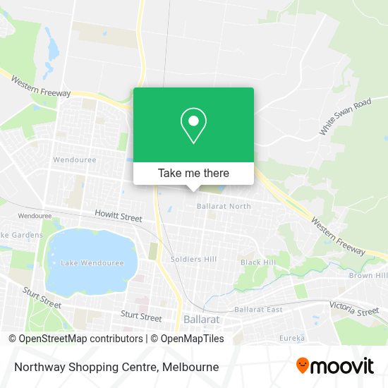 How to Get to Northway Shopping Centre in Ballarat North by Bus or Train?