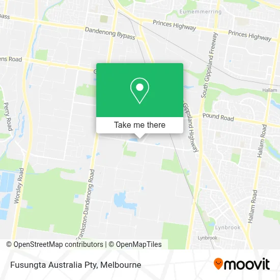 How to Get to Fusungta Australia Pty in Dandenong South - Bal by Bus or ...