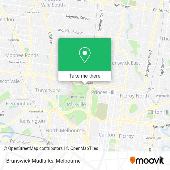 How to Get to Brunswick Mudlarks by Tram, Bus or Train?