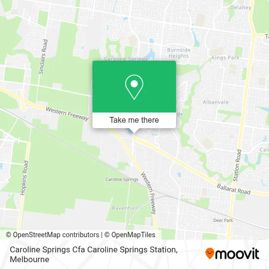 How to Get to Caroline Springs Cfa Caroline Springs Station by Bus or ...