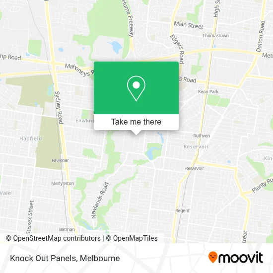 How to Get to Knock Out Panels in Reservoir by Bus, Tram or Train?