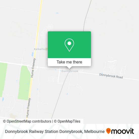 How to Get to Donnybrook Railway Station Donnybrook in Beveridge by Bus ...