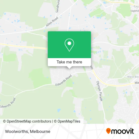 How to Get to Woolworths in Maiden Gully by Bus or Train?