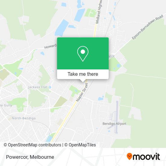 How to Get to Powercor in White Hills by Train or Bus?