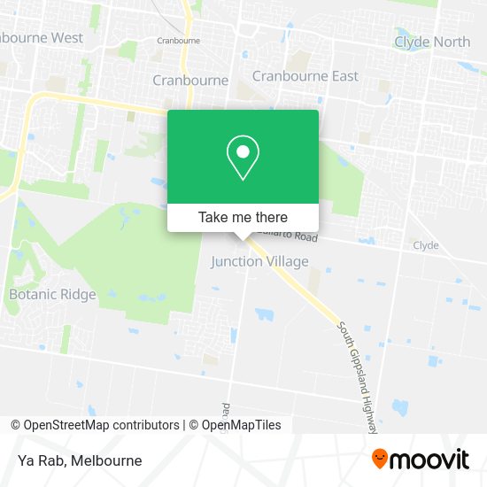 How to get to Ya Rab in Junction Village by bus or train?