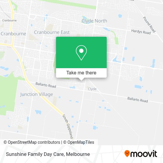 How to Get to Sunshine Family Day Care in Cranbourne East - Bal by Bus?