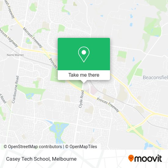 How to Get to Casey Tech School in Berwick by Bus or Train?