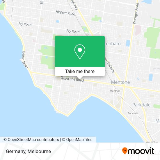 How to get to Saksa in Beaumaris by bus, train or tram?