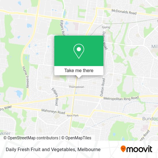 How to get to Daily Fresh Fruit and Vegetables in Thomastown by bus or ...