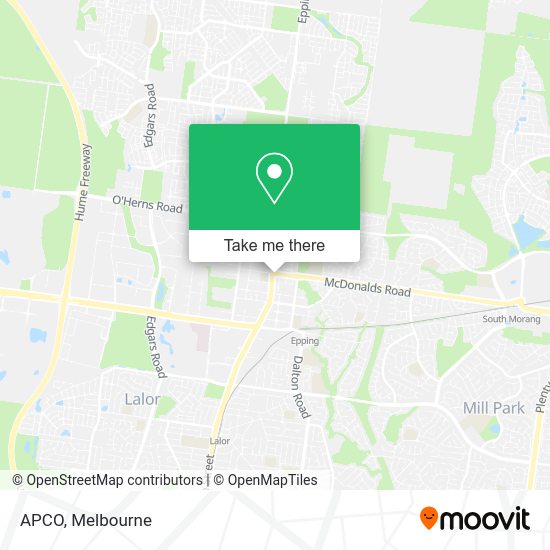 How to Get to APCO in Epping by Bus or Train?