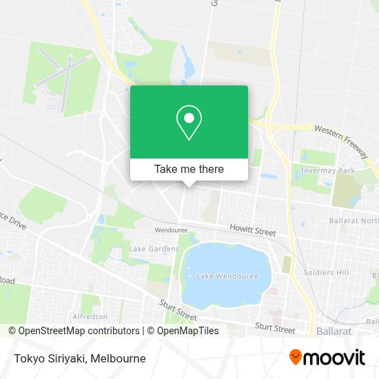 How to Get to Tokyo Siriyaki in Wendouree by Bus or Train?