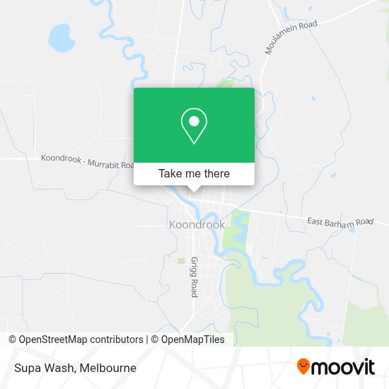 How to get to Supa Wash in Barham by bus or train?