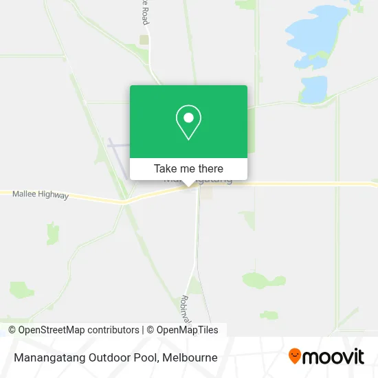 How to Get to Manangatang Outdoor Pool by Bus?