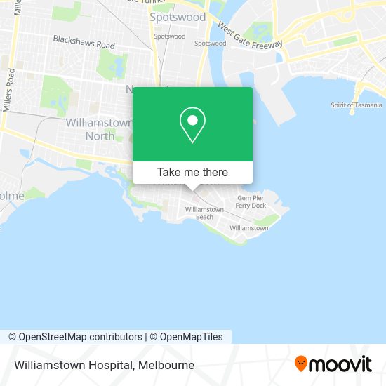 How to Get to Williamstown Hospital by Train, Bus or Tram?