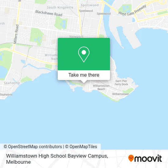 How to Get to Williamstown High School Bayview Campus by Bus, Train or ...