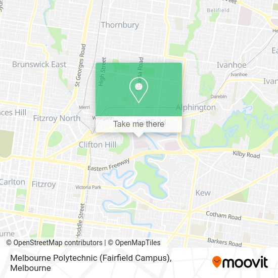 How to Get to Melbourne Polytechnic (Fairfield Campus) by Bus, Train or ...